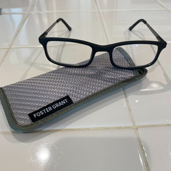 Foster Grant | Accessories | Foster Grant Reading Glasses Matte Black 2 ...